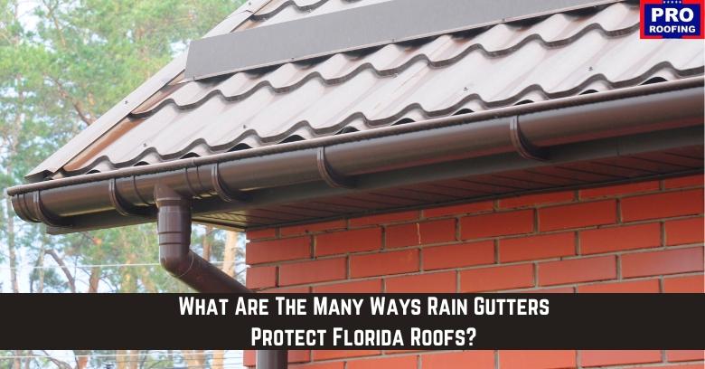 What Are The Many Ways Rain Gutters Protect Florida Roofs? - PRO ...